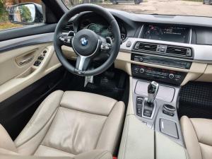 Grey BMW 520 2015 in Siauliai, with an engine capacity of 2.00 L and mileage of 277 thousand km for 10900 €, photo 11 on AUTOMOTO.COM.LV