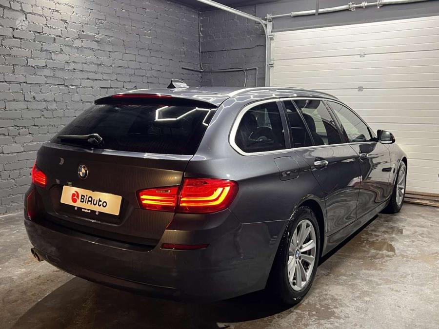 Pelēks BMW 520 2016 Utena, ar dzinēja tilpumu 2.00 L un nobraukumu 306 tūkst. km par 13650 €, foto 8 vietnē AUTOMOTO.COM.LV