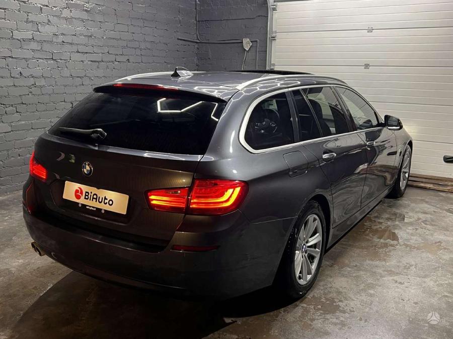 Pelēks BMW 520 2016 Utena, ar dzinēja tilpumu 2.00 L un nobraukumu 306 tūkst. km par 13650 €, foto 10 vietnē AUTOMOTO.COM.LV