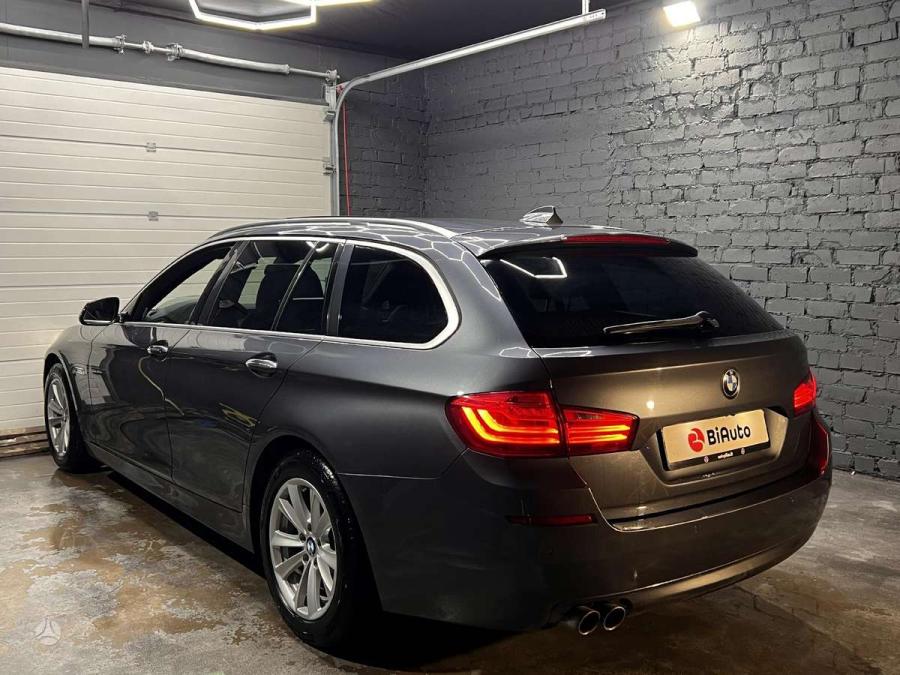 Pelēks BMW 520 2016 Utena, ar dzinēja tilpumu 2.00 L un nobraukumu 306 tūkst. km par 13650 €, foto 13 vietnē AUTOMOTO.COM.LV
