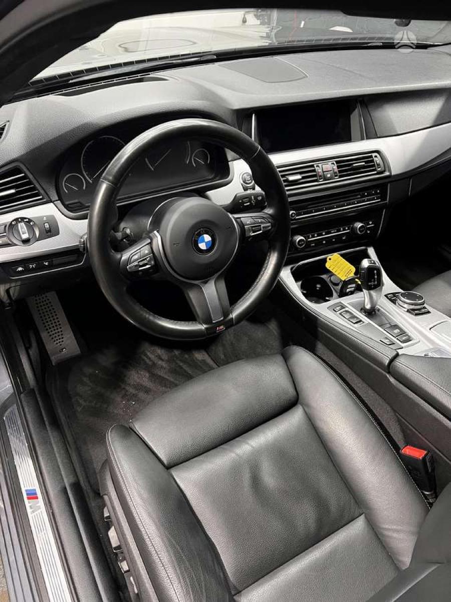 Pelēks BMW 520 2016 Utena, ar dzinēja tilpumu 2.00 L un nobraukumu 250 tūkst. km par 12990 €, foto 25 vietnē AUTOMOTO.COM.LV