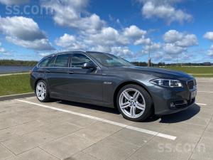 Grey BMW 520 2016 in Ogre, with an engine capacity of 2.00 L and mileage of 148 thousand km for 17900 €, photo 3 on AUTOMOTO.COM.LV