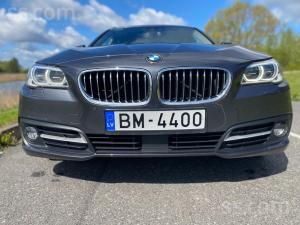 Grey BMW 520 2016 in Ogre, with an engine capacity of 2.00 L and mileage of 148 thousand km for 17900 €, photo 9 on AUTOMOTO.COM.LV