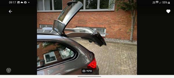 Grey BMW 520 2016 in Kedainiai, with an engine capacity of 2.00 L and mileage of 313 thousand km for 10700 €, photo 5 on AUTOMOTO.COM.LV