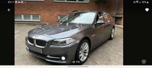 Grey BMW 520 2016 in Kedainiai, with an engine capacity of 2.00 L and mileage of 313 thousand km for 10700 €, photo  on AUTOMOTO.COM.LV