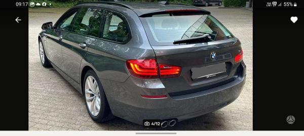Grey BMW 520 2016 in Kedainiai, with an engine capacity of 2.00 L and mileage of 313 thousand km for 10700 €, photo 4 on AUTOMOTO.COM.LV