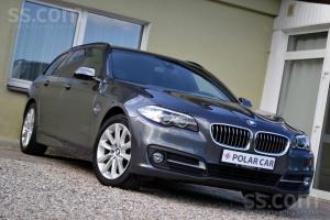 Grey BMW 520 2016 in Tukums, with an engine capacity of 2.00 L and mileage of 234 thousand km for 14990 €, photo 3 on AUTOMOTO.COM.LV