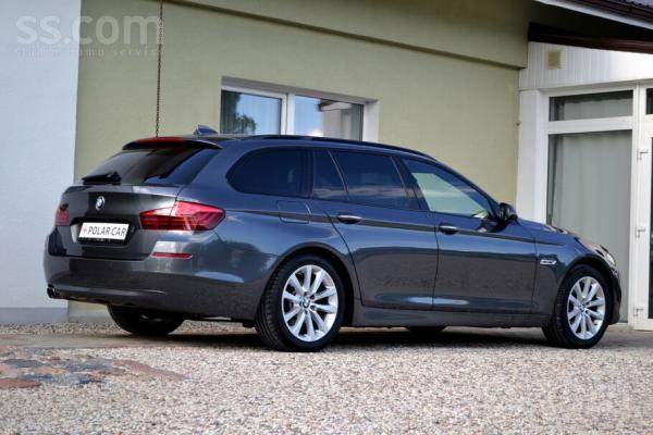 Grey BMW 520 2016 in Tukums, with an engine capacity of 2.00 L and mileage of 234 thousand km for 14990 €, photo 8 on AUTOMOTO.COM.LV