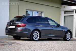 Grey BMW 520 2016 in Tukums, with an engine capacity of 2.00 L and mileage of 234 thousand km for 14990 €, photo 9 on AUTOMOTO.COM.LV