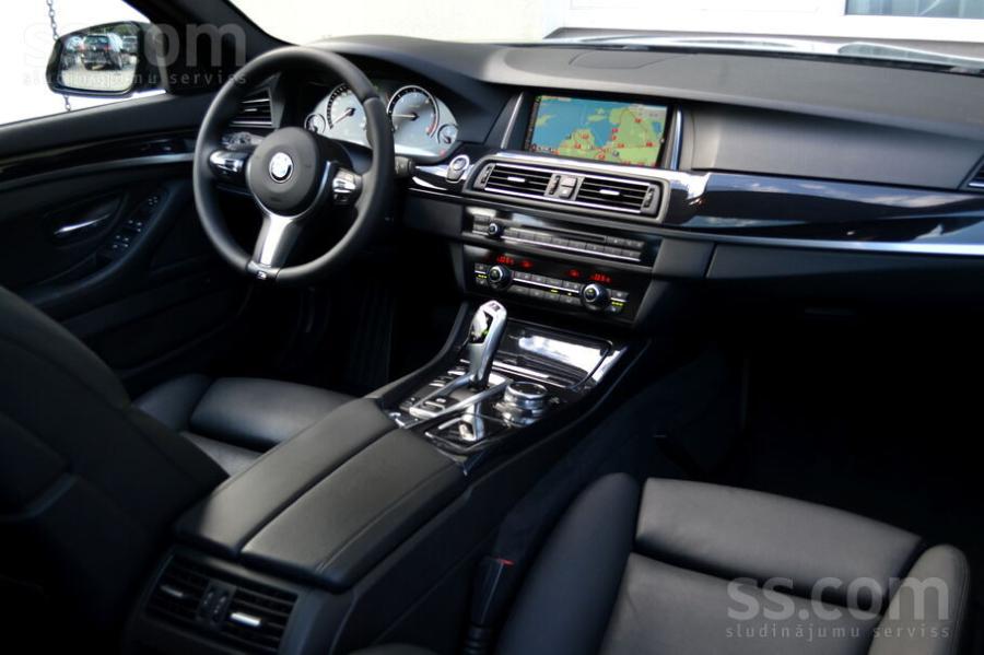 Grey BMW 520 2016 in Tukums, with an engine capacity of 2.00 L and mileage of 234 thousand km for 14990 €, photo 13 on AUTOMOTO.COM.LV