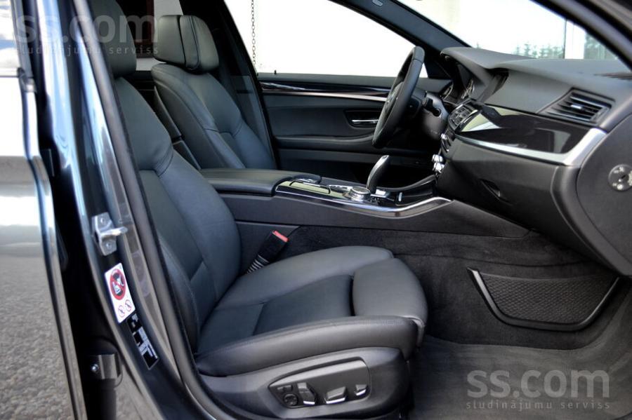 Grey BMW 520 2016 in Tukums, with an engine capacity of 2.00 L and mileage of 234 thousand km for 14990 €, photo 31 on AUTOMOTO.COM.LV