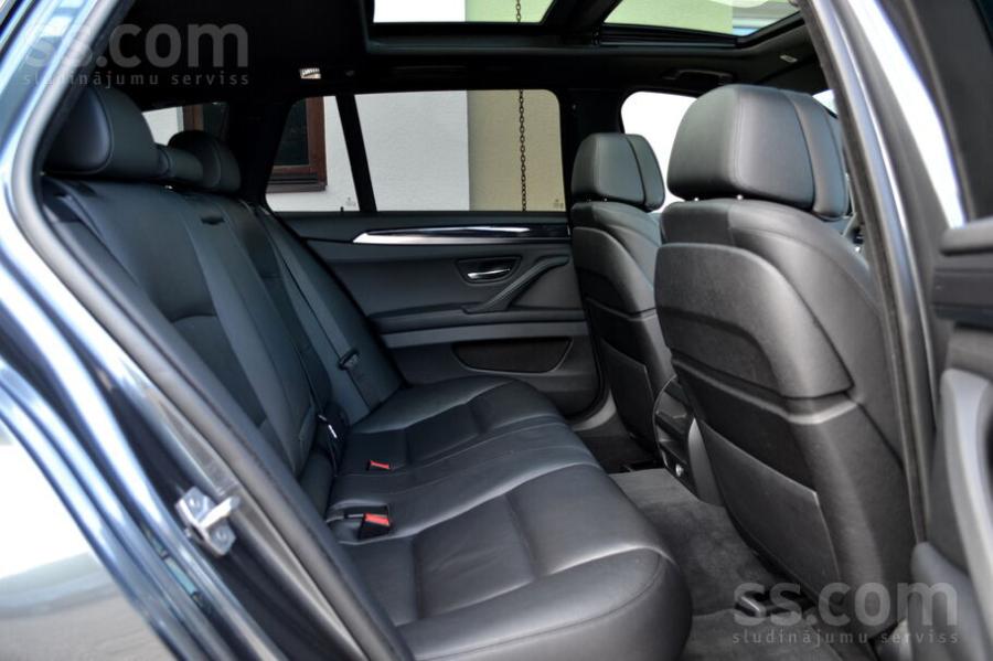 Grey BMW 520 2016 in Tukums, with an engine capacity of 2.00 L and mileage of 234 thousand km for 14990 €, photo 33 on AUTOMOTO.COM.LV
