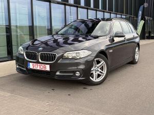 Pelēks BMW 520 2016 Viļņa, ar dzinēja tilpumu 2.00 L un nobraukumu 264 tūkst. km par 11699 €, foto  vietnē AUTOMOTO.COM.LV