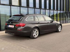 Grey BMW 520 2016 in Vilnius, with an engine capacity of 2.00 L and mileage of 264 thousand km for 11699 €, photo 14 on AUTOMOTO.COM.LV