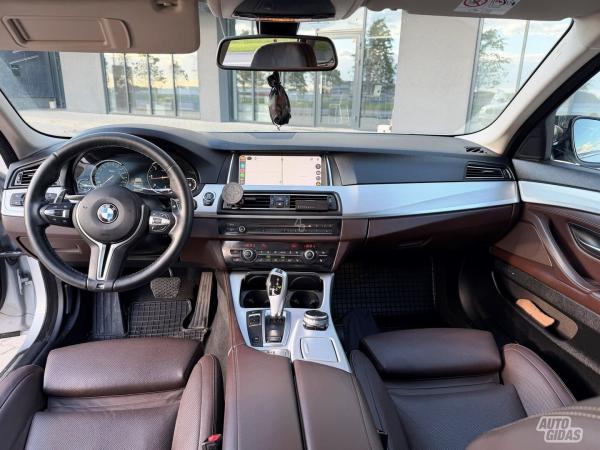 Grey BMW 520 2016 in Panevezys, with an engine capacity of 2.00 L and mileage of 258 thousand km for 12000 €, photo 7 on AUTOMOTO.COM.LV