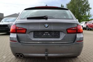 Grey BMW 520 2016 in Vilnius, with an engine capacity of 2.00 L and mileage of 281 thousand km for 12500 €, photo 10 on AUTOMOTO.COM.LV