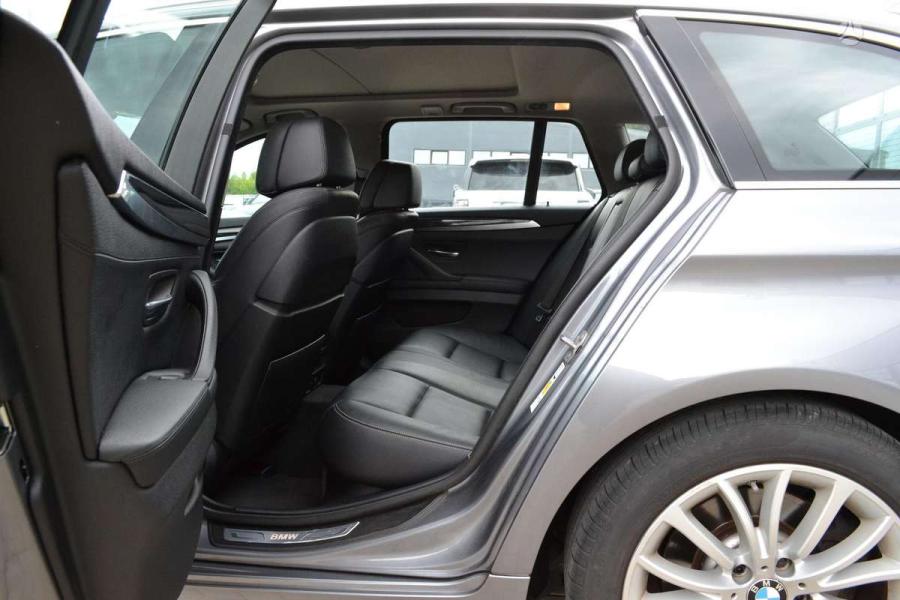 Grey BMW 520 2016 in Vilnius, with an engine capacity of 2.00 L and mileage of 281 thousand km for 12500 €, photo 29 on AUTOMOTO.COM.LV