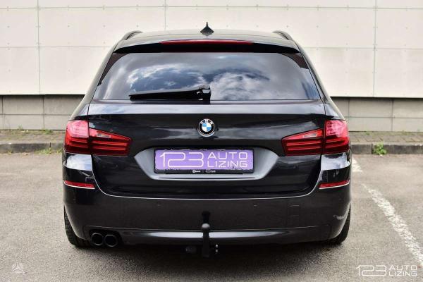 Grey BMW 520 2016 in Kretinga, with an engine capacity of 2.00 L and mileage of 376 thousand km for 11750 €, photo 9 on AUTOMOTO.COM.LV
