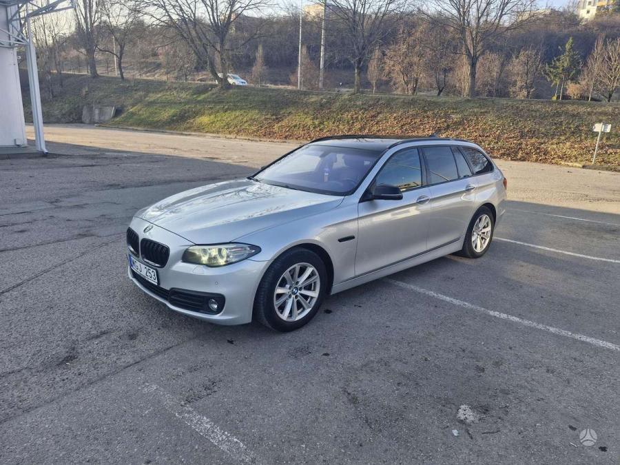 Pelēks BMW 520 2016 Jonava, ar dzinēja tilpumu 2.00 L un nobraukumu 350 tūkst. km par 7999 €, foto 3 vietnē AUTOMOTO.COM.LV