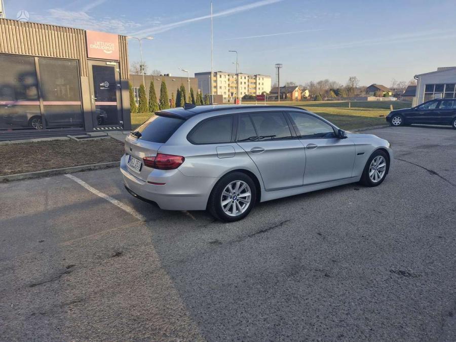 Pelēks BMW 520 2016 Jonava, ar dzinēja tilpumu 2.00 L un nobraukumu 350 tūkst. km par 7999 €, foto 5 vietnē AUTOMOTO.COM.LV