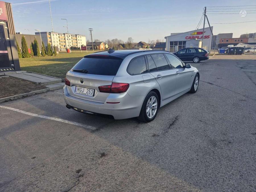 Pelēks BMW 520 2016 Jonava, ar dzinēja tilpumu 2.00 L un nobraukumu 350 tūkst. km par 7999 €, foto 9 vietnē AUTOMOTO.COM.LV