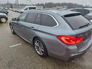 Grey BMW 520 2017 in Utena, with an engine capacity of 2.00 L and mileage of 263 thousand km for 17850 €, photo 15 on AUTOMOTO.COM.LV