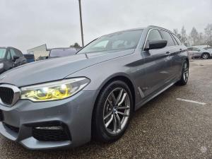 Grey BMW 520 2017 in Utena, with an engine capacity of 2.00 L and mileage of 263 thousand km for 17850 €, photo 20 on AUTOMOTO.COM.LV