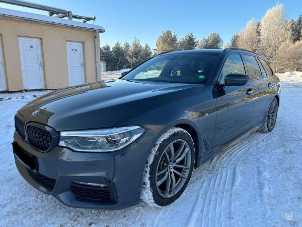 Grey BMW 520 2017 in Siauliai, with an engine capacity of 2.00 L and mileage of 196 thousand km for 19600 €, photo 1 on AUTOMOTO.COM.LV