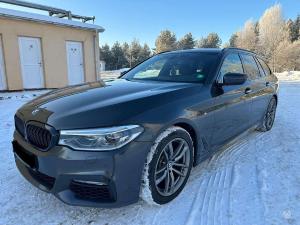 Pelēks BMW 520 2017 Šauļi, ar dzinēja tilpumu 2.00 L un nobraukumu 196 tūkst. km par 19600 €, foto  vietnē AUTOMOTO.COM.LV