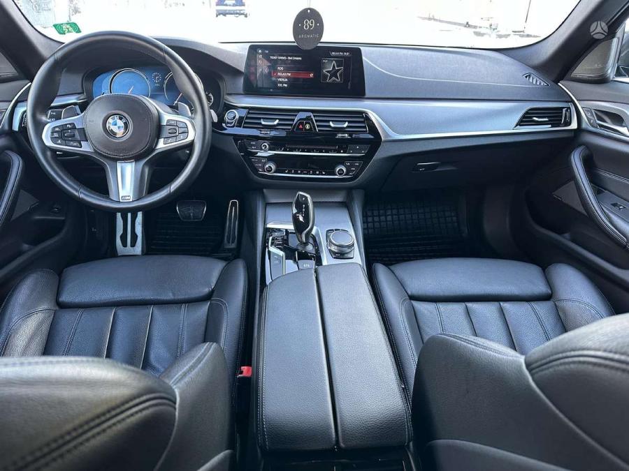 Pelēks BMW 520 2017 Šauļi, ar dzinēja tilpumu 2.00 L un nobraukumu 196 tūkst. km par 19600 €, foto 13 vietnē AUTOMOTO.COM.LV