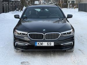 Pelēks BMW 520 2017 Rīga, ar dzinēja tilpumu 2.00 L un nobraukumu 128 tūkst. km par 18800 €, foto  vietnē AUTOMOTO.COM.LV