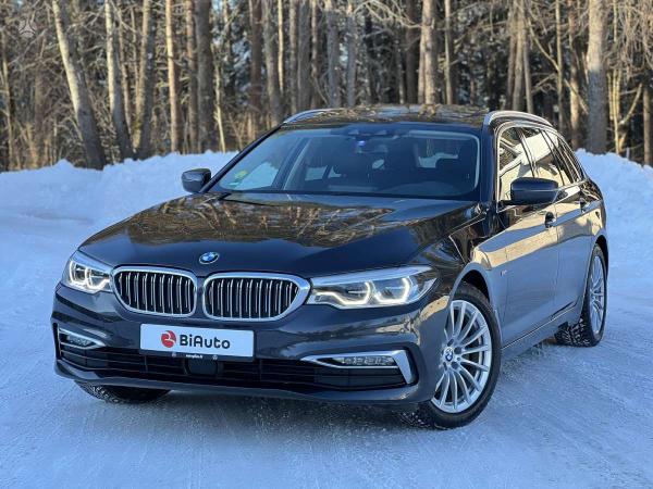 Pelēks BMW 520 2017 Utena, ar dzinēja tilpumu 2.00 L un nobraukumu 307 tūkst. km par 15950 €, foto 5 vietnē AUTOMOTO.COM.LV