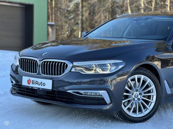 Pelēks BMW 520 2017 Utena, ar dzinēja tilpumu 2.00 L un nobraukumu 307 tūkst. km par 15950 €, foto 7 vietnē AUTOMOTO.COM.LV