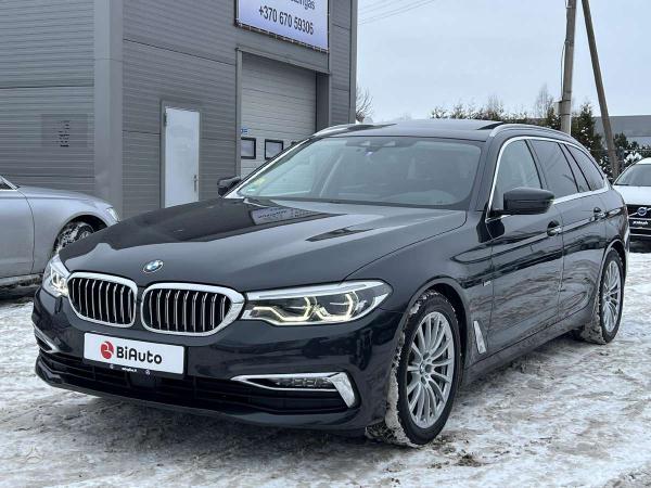 Pelēks BMW 520 2017 Utena, ar dzinēja tilpumu 2.00 L un nobraukumu 307 tūkst. km par 15750 €, foto 5 vietnē AUTOMOTO.COM.LV