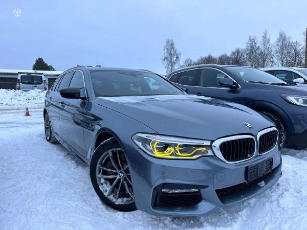 Pelēks BMW 520 2017 Utena, ar dzinēja tilpumu 2.00 L un nobraukumu 263 tūkst. km par 17950 €, foto 1 vietnē AUTOMOTO.COM.LV