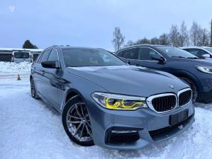 Grey BMW 520 2017 in Utena, with an engine capacity of 2.00 L and mileage of 263 thousand km for 17950 €, photo  on AUTOMOTO.COM.LV