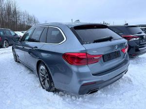 Grey BMW 520 2017 in Utena, with an engine capacity of 2.00 L and mileage of 263 thousand km for 17950 €, photo 5 on AUTOMOTO.COM.LV