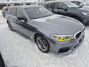 Grey BMW 520 2017 in Utena, with an engine capacity of 2.00 L and mileage of 263 thousand km for 17950 €, photo 6 on AUTOMOTO.COM.LV