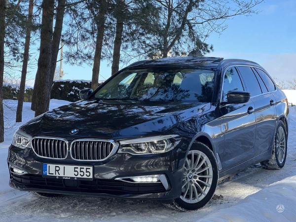 Pelēks BMW 520 2017 Utena, ar dzinēja tilpumu 2.00 L un nobraukumu 297 tūkst. km par 16450 €, foto 1 vietnē AUTOMOTO.COM.LV