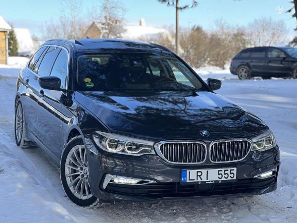Pelēks BMW 520 2017 Utena, ar dzinēja tilpumu 2.00 L un nobraukumu 297 tūkst. km par 16450 €, foto 7 vietnē AUTOMOTO.COM.LV