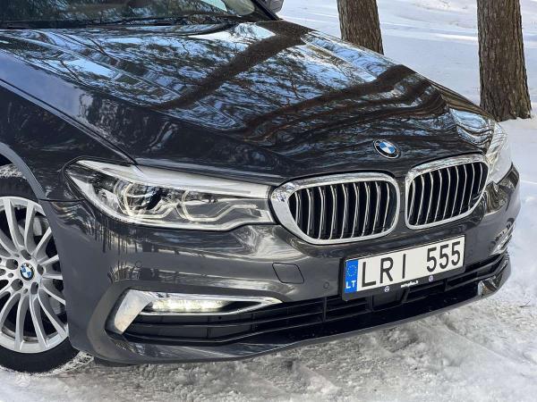 Pelēks BMW 520 2017 Utena, ar dzinēja tilpumu 2.00 L un nobraukumu 297 tūkst. km par 16450 €, foto 10 vietnē AUTOMOTO.COM.LV