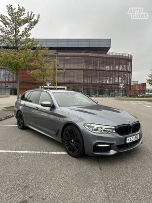 Grey BMW 520 2017 in Klaipeda, with an engine capacity of 2.00 L and mileage of 282 thousand km for 20350 €, photo  on AUTOMOTO.COM.LV