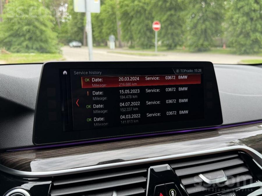 Серый БМВ 520 2017 в Бауска, объемом двигателя 2.00 л и пробегом 241 тыс. км за 25500 €, фото 29 на AUTOMOTO.COM.LV