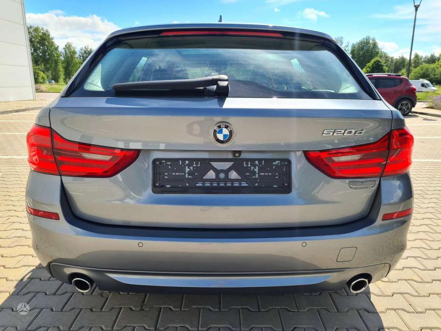Pelēks BMW 520 2017 Kauņa, ar dzinēja tilpumu 2.00 L un nobraukumu 149 tūkst. km par 16750 €, foto 9 vietnē AUTOMOTO.COM.LV