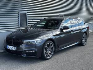 Grey BMW 520 2017 in Riga, with an engine capacity of 2.00 L and mileage of 325 thousand km for 16900 €, photo  on AUTOMOTO.COM.LV