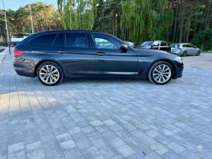 Grey BMW 520 2017 in Kaunas, with an engine capacity of 2.00 L and mileage of 287 thousand km for 17400 €, photo 10 on AUTOMOTO.COM.LV