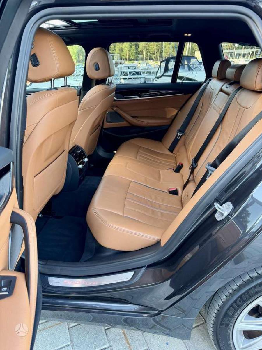 Grey BMW 520 2017 in Kaunas, with an engine capacity of 2.00 L and mileage of 287 thousand km for 17400 €, photo 34 on AUTOMOTO.COM.LV