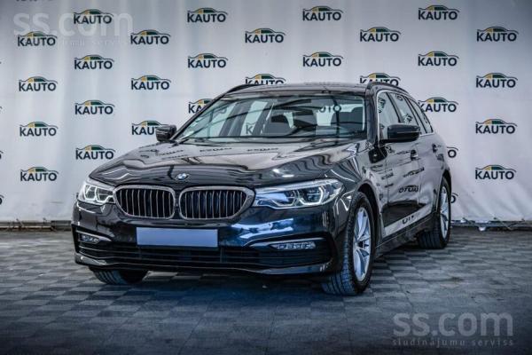 Grey BMW 520 2017 in Riga, with an engine capacity of 2.00 L and mileage of 270 thousand km for 13990 €, photo 1 on AUTOMOTO.COM.LV