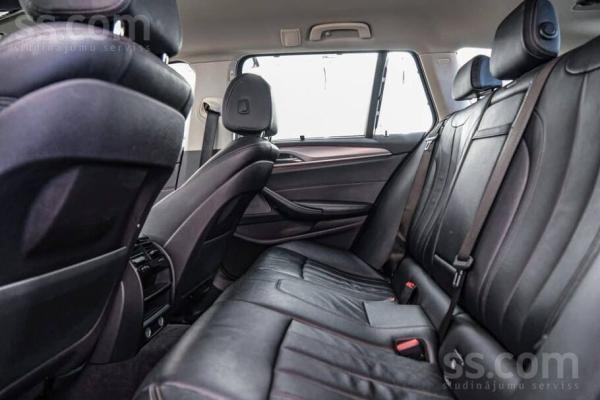 Grey BMW 520 2017 in Riga, with an engine capacity of 2.00 L and mileage of 270 thousand km for 13990 €, photo 8 on AUTOMOTO.COM.LV