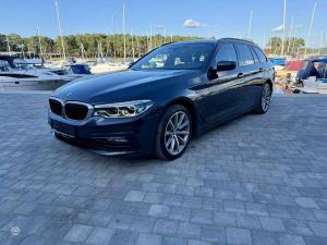 Grey BMW 520 2017 in Kaunas, with an engine capacity of 2.00 L and mileage of 287 thousand km for 16900 €, photo 7 on AUTOMOTO.COM.LV